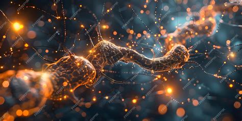 Premium Photo Visual Representation Of Complex Neural Network Connections In Illuminated Brain