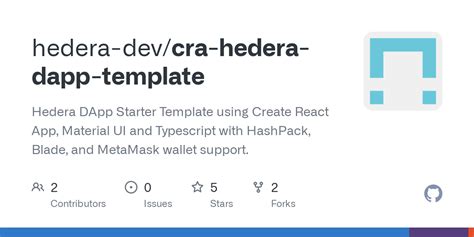 Github Hedera Devcra Hedera Dapp Template Hedera Dapp Starter Template Using Create React