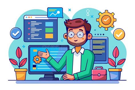 A Cartoon Character Demonstrates Software Testing Concepts At A