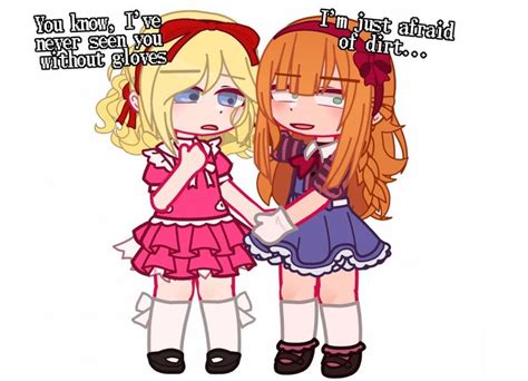 Susie And Elizabeth Fnaf Gacha Nox Малышки Искусство