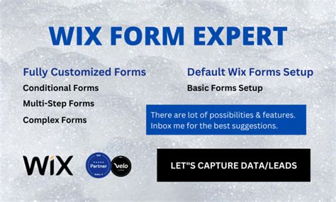 Wix Form Customized Multistep Form Conditional Or Complex Form By