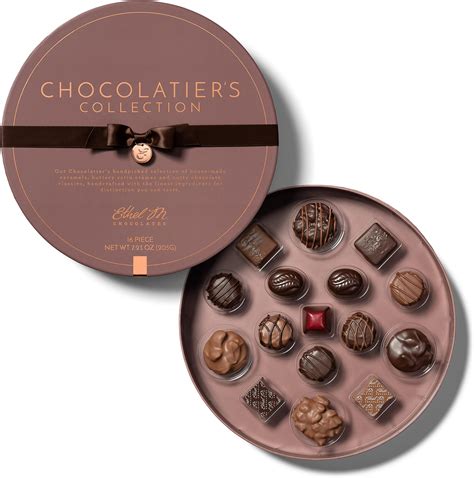 Ethel M Chocolates The Chocolatiers Collection Brown