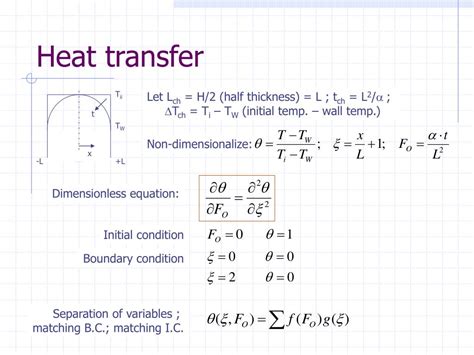 Heat Transfer Heat Transfer Q Equation