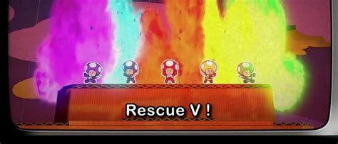 Paper Mario Color Splash Force Toad à La Rescousse Nintendo Wii U Nintendo Master