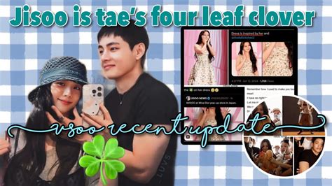Vsoo Couple Dress Is Jisoo Taes Four Leaf Clover Vsoo Recent Update 🤩 Youtube