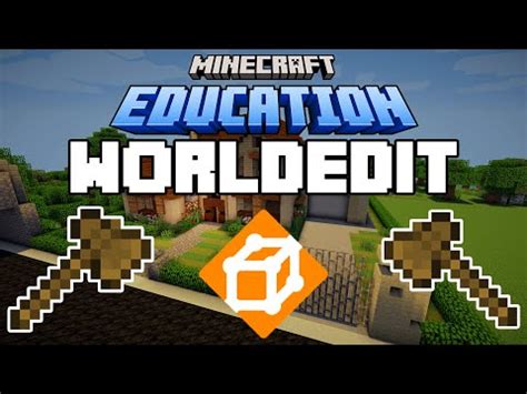How To Get And Use WorldEdit In Minecraft Education Bedrock Edition YouTube