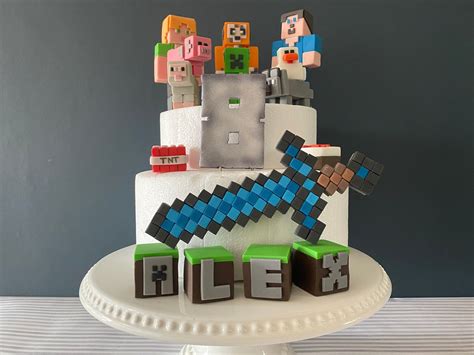 Торт маинкрафт 65 фото