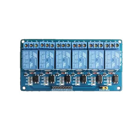 Módulo Relevador De 6 Canales A 5v 10a Lowlevel Relay