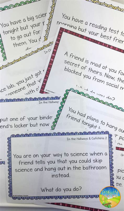 How To Use Task Cards To Teach Social Problem Solving The TpT Blog