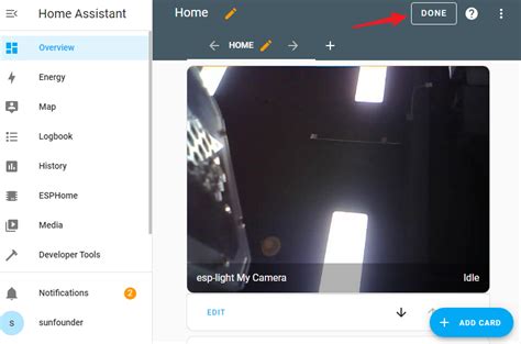 8 8 Kamera Mit Home Assistant — Sunfounder Esp32 Starter Kit Dokumentation