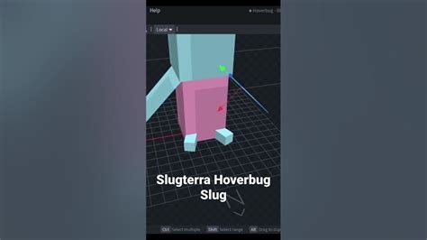 Slugterra Hoverbug Slug In Blockbench Slugterra Blockbench Shorts