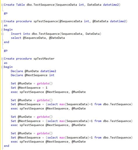 Execute Stored Procedure Sequentially Inside Another Stored Procedure