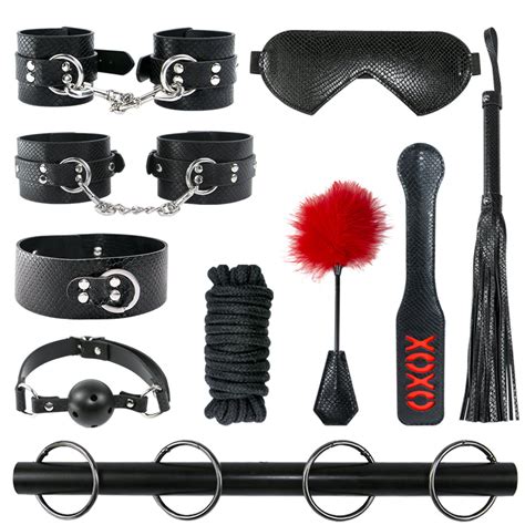 Sex Product Bdsm Set Bondage Gear Pu Material Lanwan Store