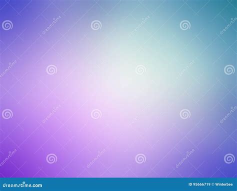 Abstract Gradient Blue Purple Colored Blurred Background Stock Image