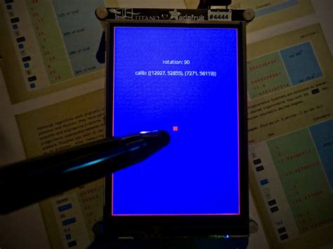 GitHub CedarGroveStudios Touchscreen Calibrator A Simple