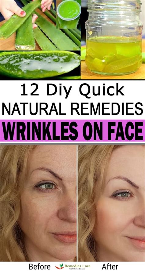 12 Diy Quick Natural Remedies Wrinkles On Face Remedies Lore