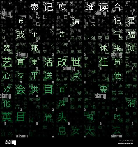 Technology Background Elements Of Chinese Simplified Characters