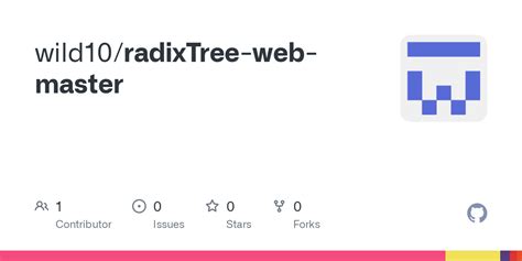 Github Wild Radixtree Web Master