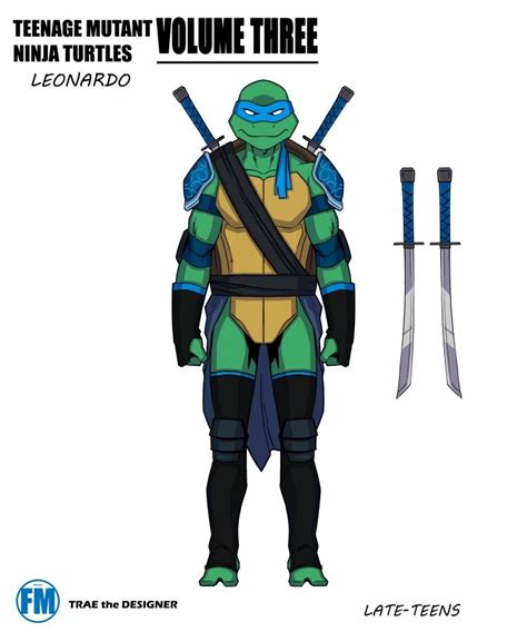 Tmnt Leonardo Redesign Teenage Mutant Ninja Turtles Artwork Tmnt Teenage Mutant Ninja