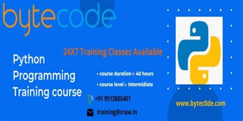 Best Python Programming In Rajasthan Training And Certification In Rajasthan Bytecode