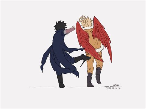 Dabi And Hawks My Hero Academia Manga Boku No Hero Academia Funny Hawk