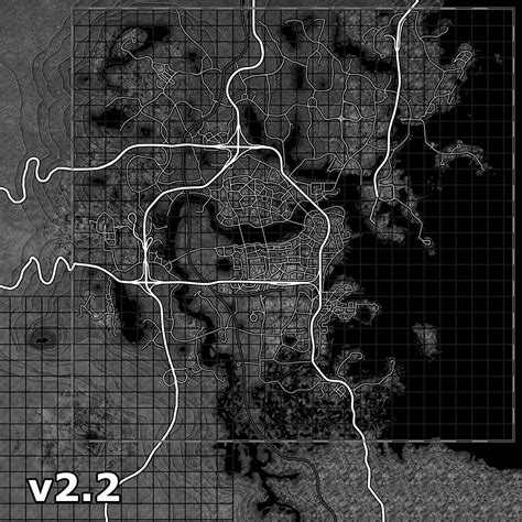 Realistic World Map Rwm V2 2 With More Visible Map Markers At Fallout 4 Nexus Mods And Community