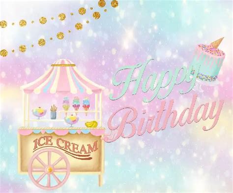 7x5ft 카니발 회전목마 아이스크림 가게 생일 케이크 컵케익 사용자 정의 사진 스튜디오 배경 비닐 220cm X 150cm배경 Aliexpress