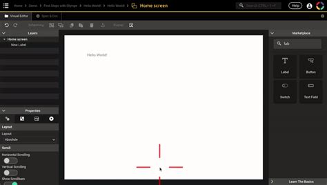 Hello My First App Olympe Documentation