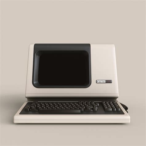 Artstation Dec Vt 100 Video Terminal Video The 100 Dec