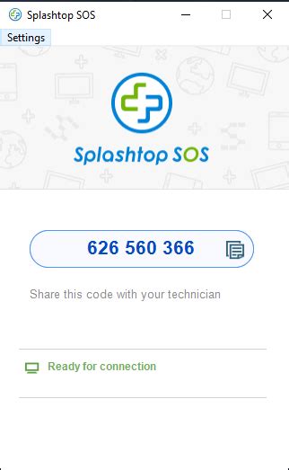 how to send sos debug logs splashtop business support