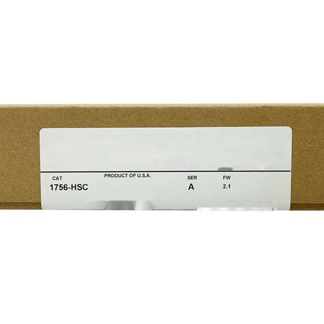 Plc 1756 Hsc High Speed Counter Module For Metals Mining Industries Plc And Control Module