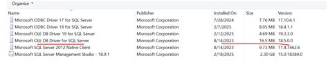 Downlaod Updated Version Of Microsoft Ole Db Driver For Microsoft Sql