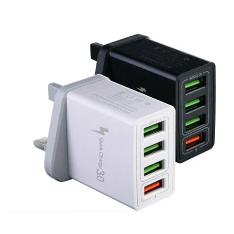 Electric Sockets 6 Power Socket Extension With USB Ports Power Strip Surge Protector Adapter