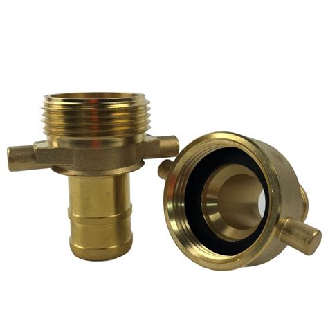 Coupling Set 65mm Nsw Fbt X 50mm Tail Brass Awfs