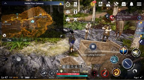 Скрытые знания Перевал Хидель Black Desert Mobile