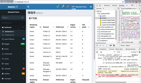 【已解决】使用react Hot Boilerplate去集成reactjs Adminlte 在路上