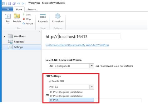[solved] webmatrix ‘the page cannot be displayed error it support