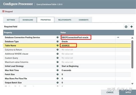 Apache Nifi连接oracleandmysql数据库，将数据同步到mysql 流程及配置过程中遇到的问题 知乎