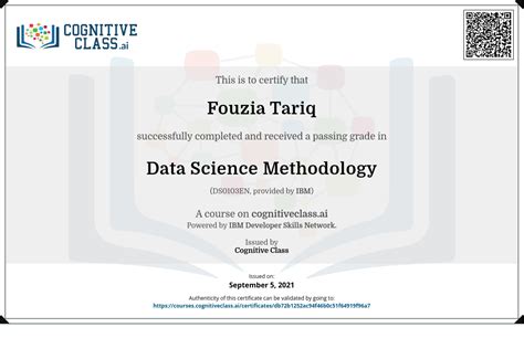 IBM DS EN Certificate Cognitive Class IBM DS EN Certificate Cognitive Class