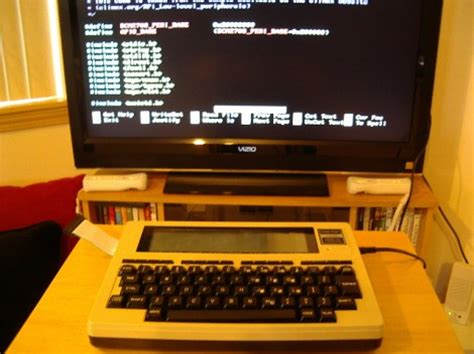 Raspberry Pi Finds Itself Inside A TRS 80 Model 100 Hackaday