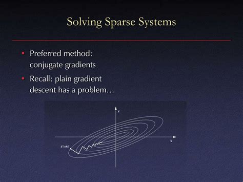 ppt solving linear systems iterative methods and sparse systems