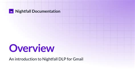 overview nightfall documentation