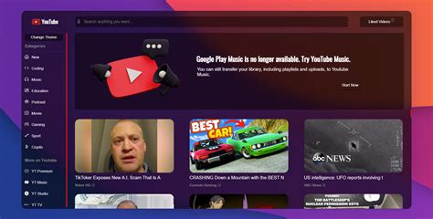 Github Ugurozyesilovayoutube Redesign I Redesigned Youtube Using