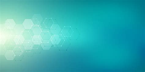 추상 분자 구조 및 화학 요소입니다 의료 과학 및 디지털 기술 개념입니다 육각형 패턴에서 벡터 기하학적 배경입니다 개념에 대한 스톡 벡터 아트 및 기타 이미지 Istock