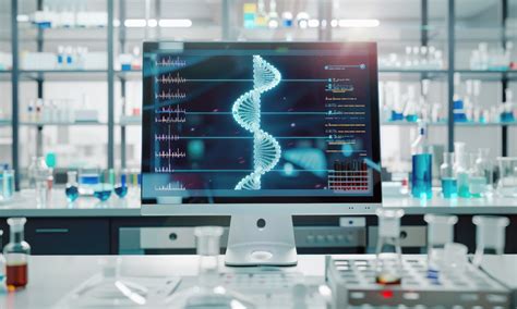 Advances In Dna Analysis Precision Equipment At Work