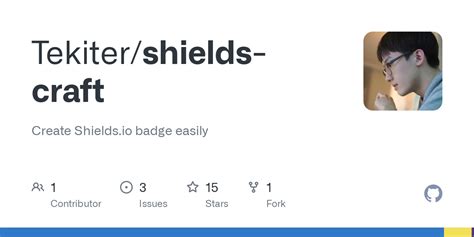 GitHub Tekiter Shields Craft Create Shields Io Badge Easily