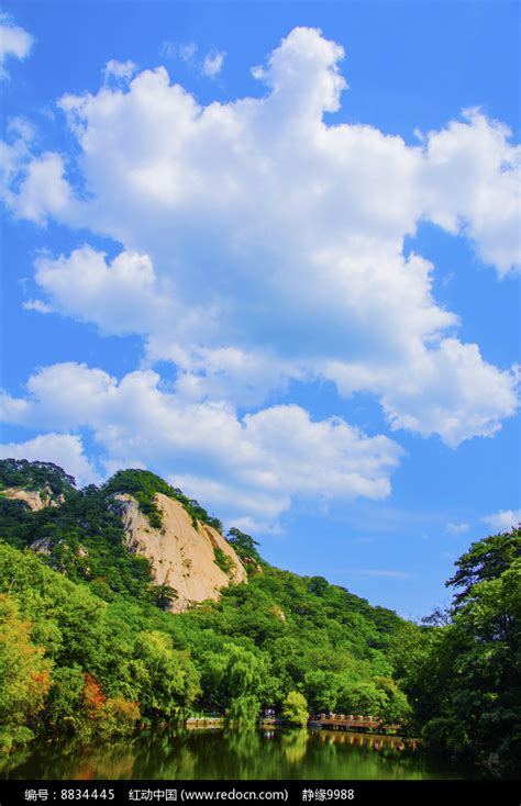千山云潭与白云山峰高清图片下载 红动中国