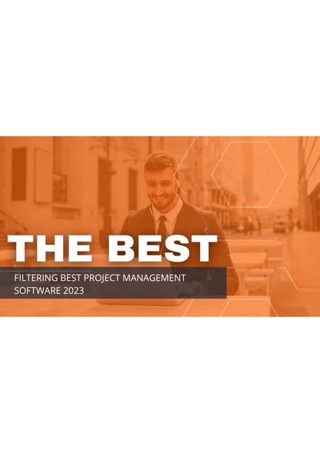 Filtering Best Project Management Software 2023 Pdf