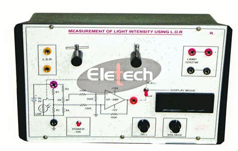 Digital Measurement Of Light Intensity Using Ldr For Laboratory Model