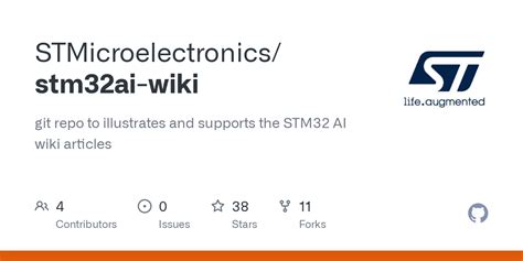 GitHub STMicroelectronics Stm32ai Wiki Git Repo To Illustrates And Supports The STM32 AI Wiki